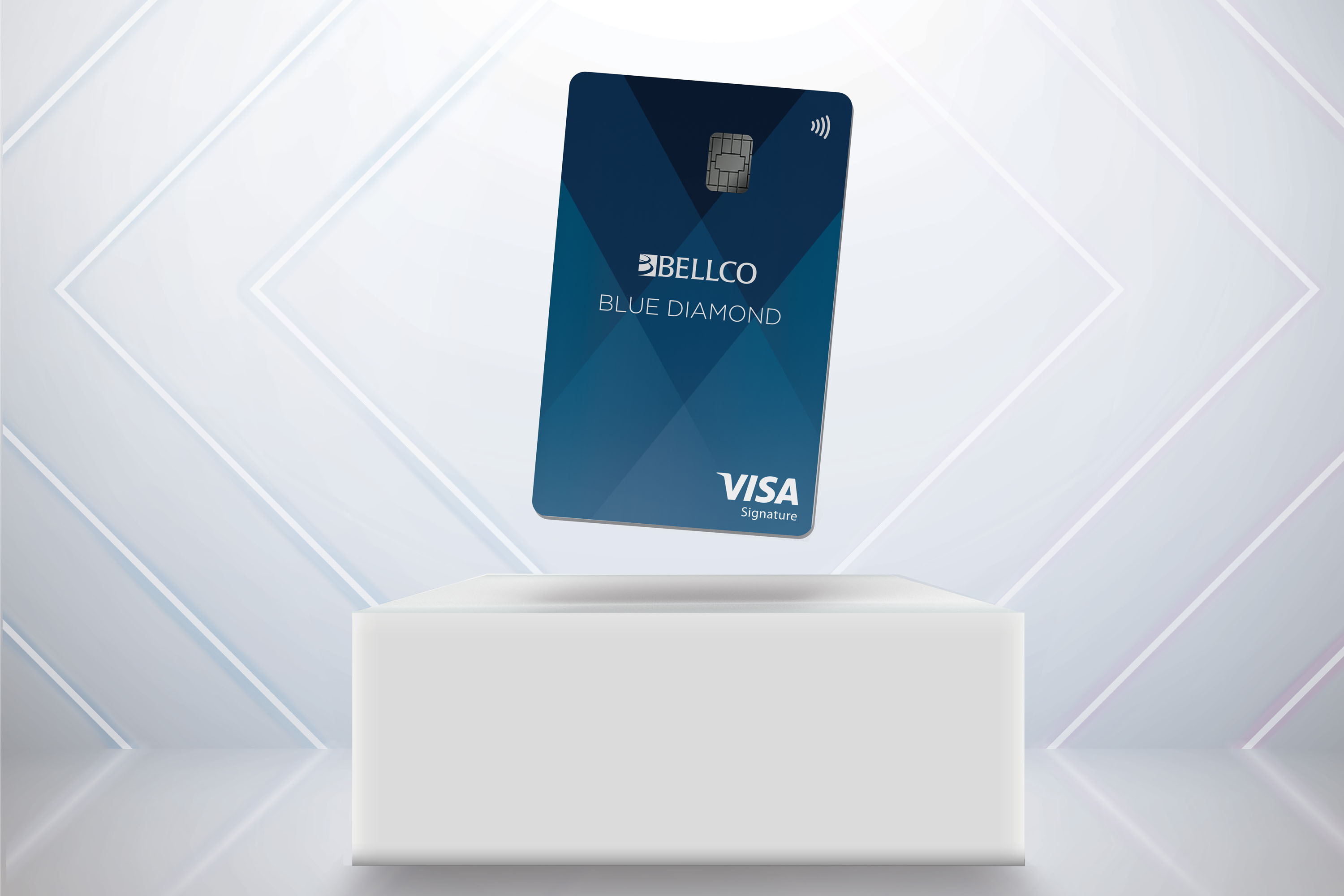 Blue Diamond Credit Card | Denver Freelance Graphic Design | Shawn Donahue
